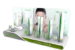 Facial cleanser display stand, Skin care display stand