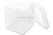 Custom acrylic cube display 5 sided box with lid wholesale