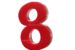 Custom acrylic number, perspex numbers