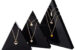Solid Acrylic Pendant Necklace Chain Jewelry Display Stand