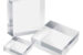 Custom Clear Solid Acrylic Lucid Cube Blocks for Display